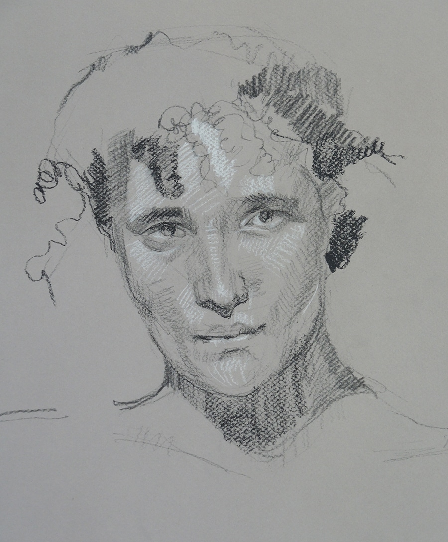 Portrait Modèle Vivant 2 - Ecole des Beaux-Arts du GenevoisEcole des ...